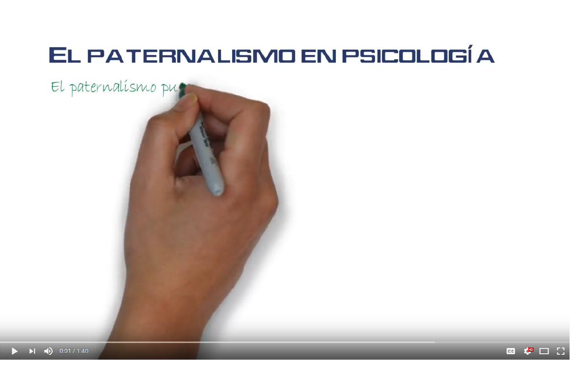 Paternalismo en Psicología - Principios Éticos en un Minuto
